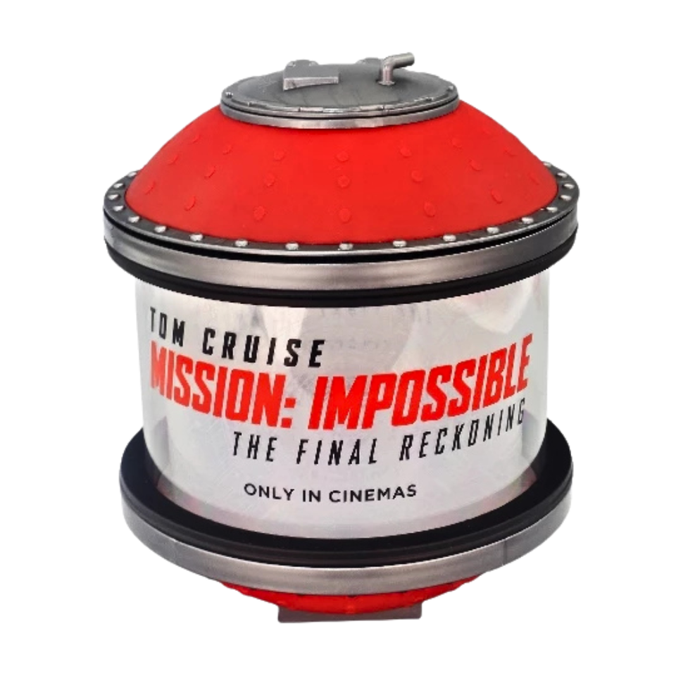 Mission Impossible 8 Popcorn Bucket Light Final Reckoning Tin Double ...
