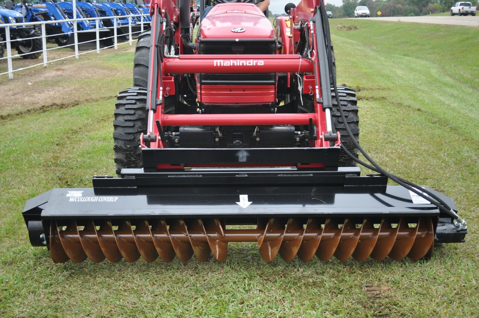 3000 Series McCullough Cover Up Backfill Machine Trench Back filler | eBay