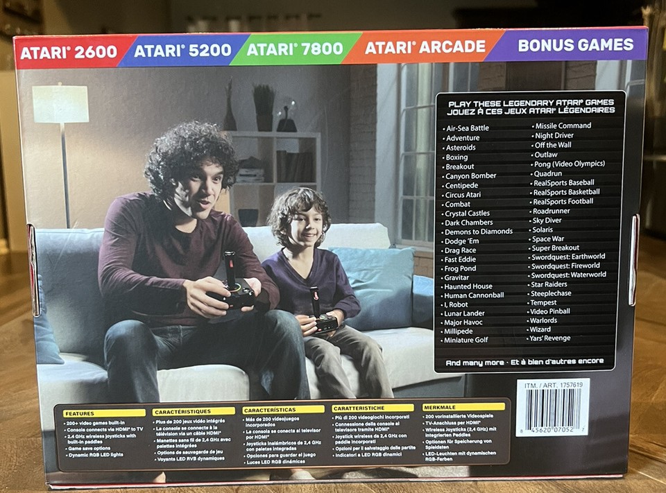 Atari Gamestation Pro My Arcade 200+ Games Brand New Pong Arcade Great ...