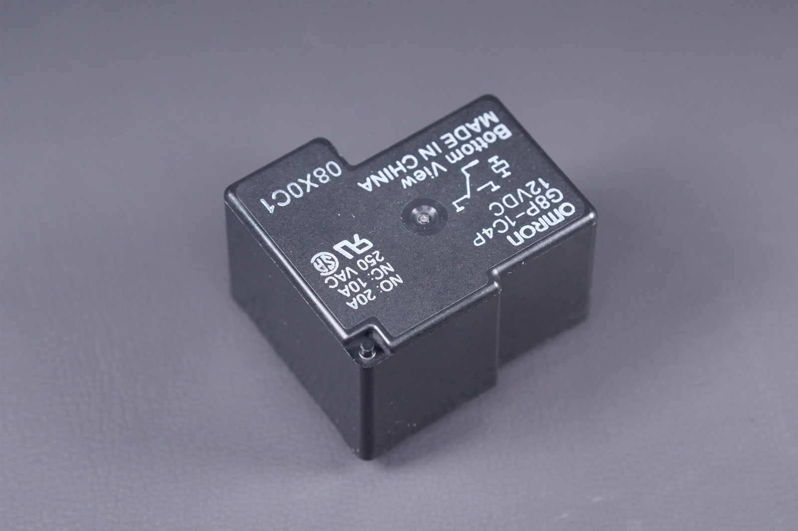 G8P-1C4P-DC12 Omron Relay SPDT 20A @ 250VAC 10A NC 12VDC Coil Fully ...