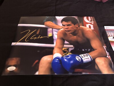 JULIO CESAR CHAVEZ Autographed 11x14 Photo - Exclusive Legend!!! | eBay