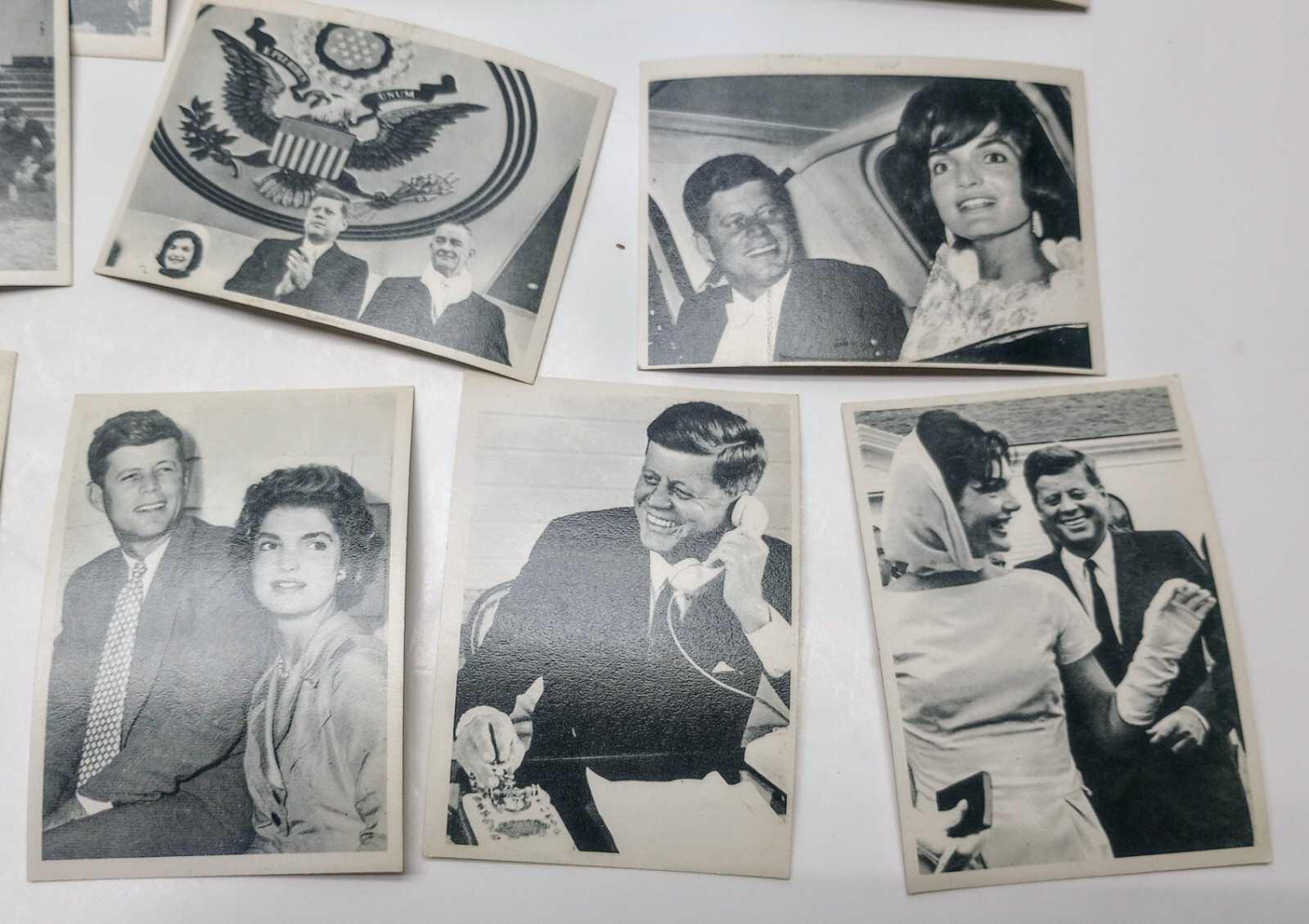 1964 JFK Vintage Topps John F Kennedy Jackie Trading Cards 72 of 77 US ...