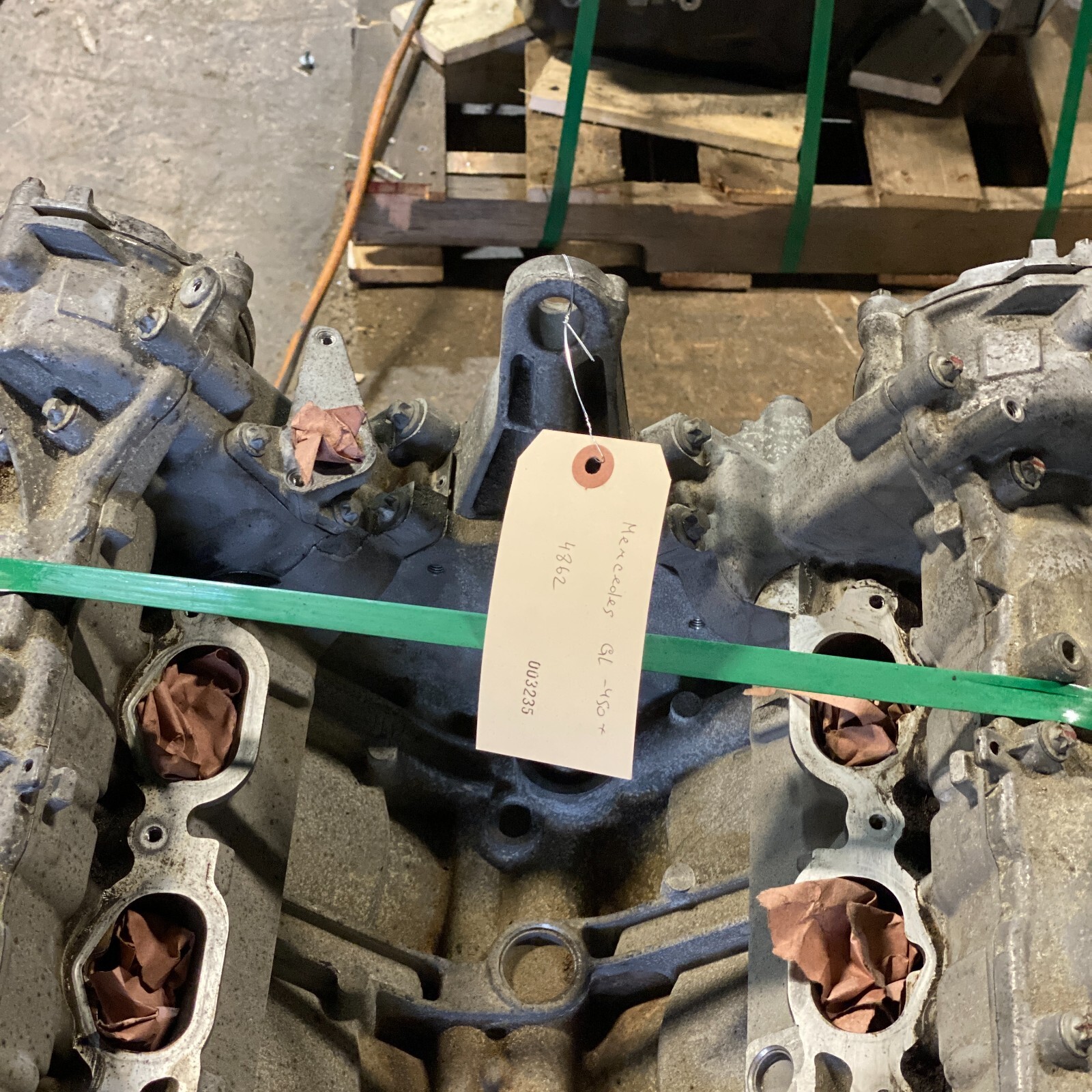 10-12 Mercedes X164 GL450 4.7L V8 139K Miles Gasoline Engine Motor ...