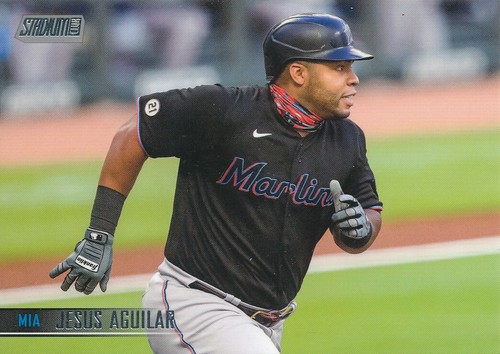 Jesus Aguilar 2021 Topps Stadium Club #218 Marlins baseball Card | eBay