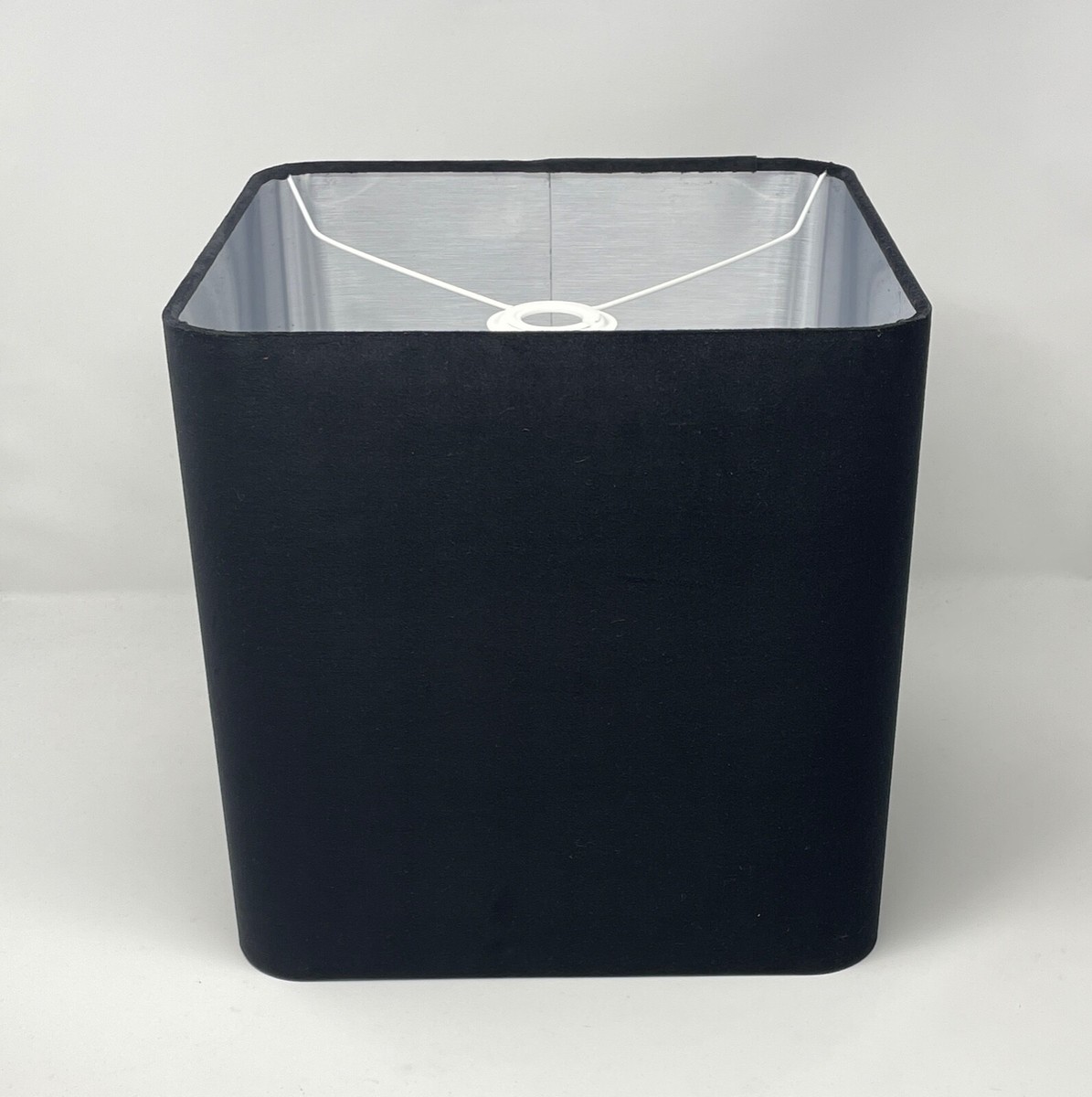 Square Black Lamp Shades Black White Palms Square Lamp Shade