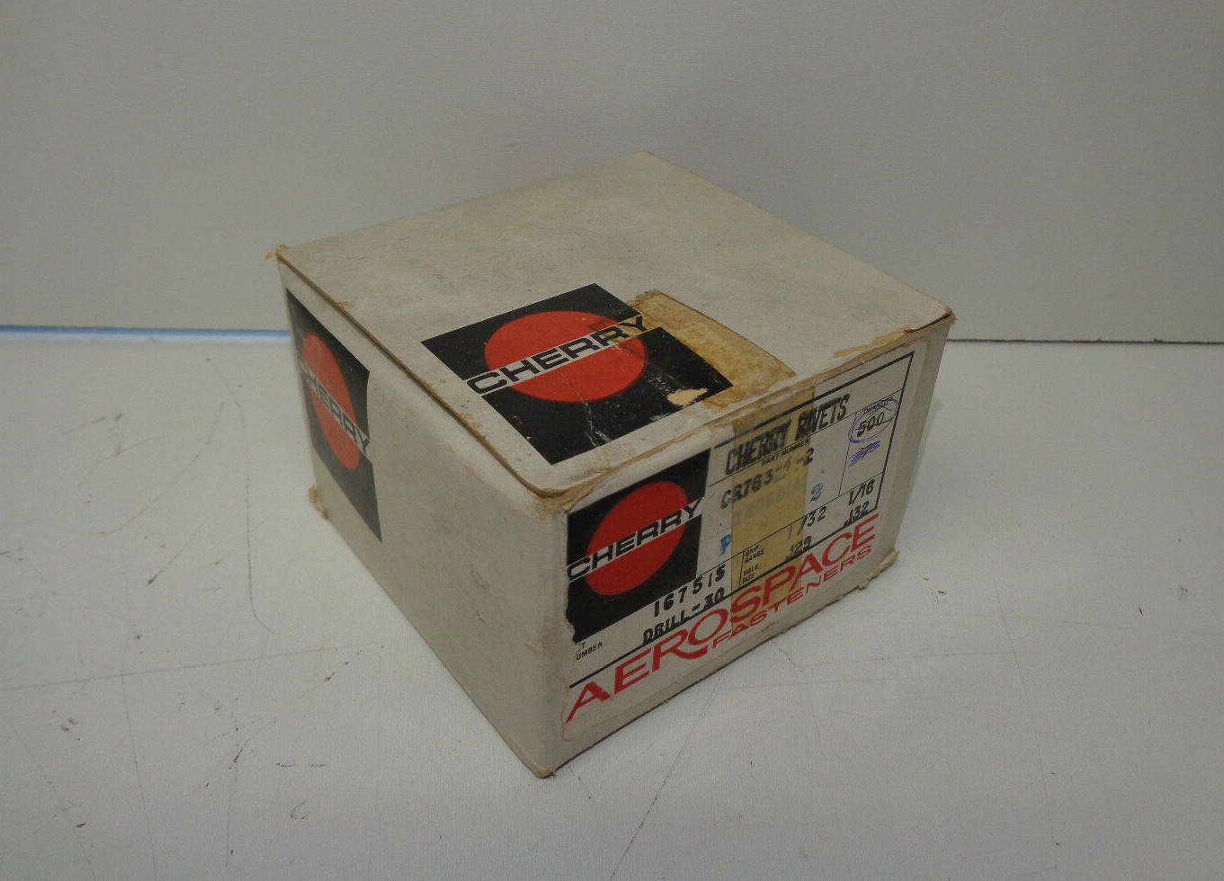 CHERRY RIVETS CR763-4-2 SET OF 500 EACH NEW | eBay