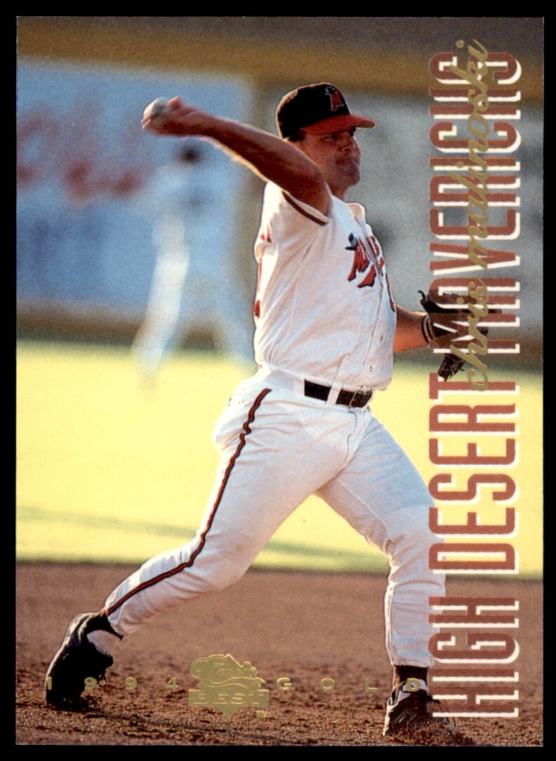 1994 Classic Best Gold Chris Malinoski High Desert Mavericks #95 1101 ...