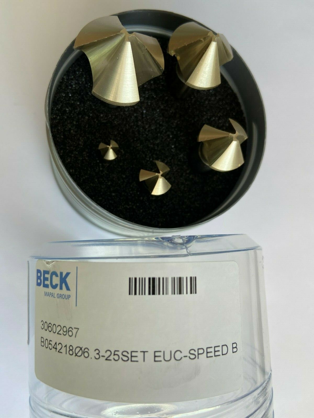 Senker Kegelsenker ungleiche Teilung, 90° Beck Mapal Satz 6-25 Neu+OVP ...