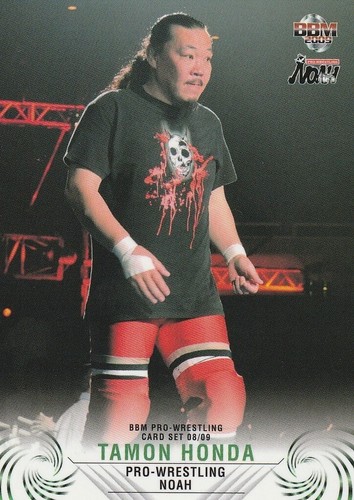 Tamon Honda 2008-09 BBM Pro Wrestling NOAH #12 | eBay