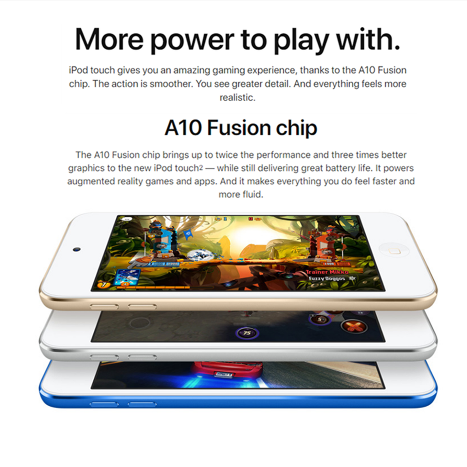 Apple iPod Touch (7th Generation) - Gold, 256GB iOS15 MP4 - 1YEAR ...