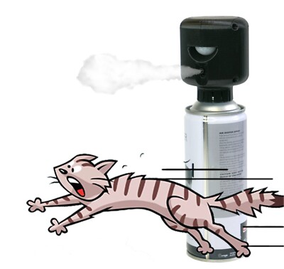 Cat Automatic Air Spray Motion Activated Repeller Bird Squirrel ...
