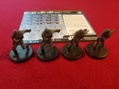 Star Wars Miniatures Legacy of the Force 31 CLEARANCE x4 Galactic ...