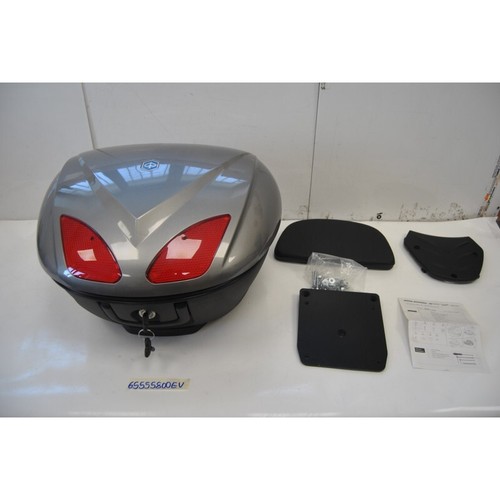 Gray Orion Rear Top Case Top Box Piaggio Beverly Cruiser | eBay