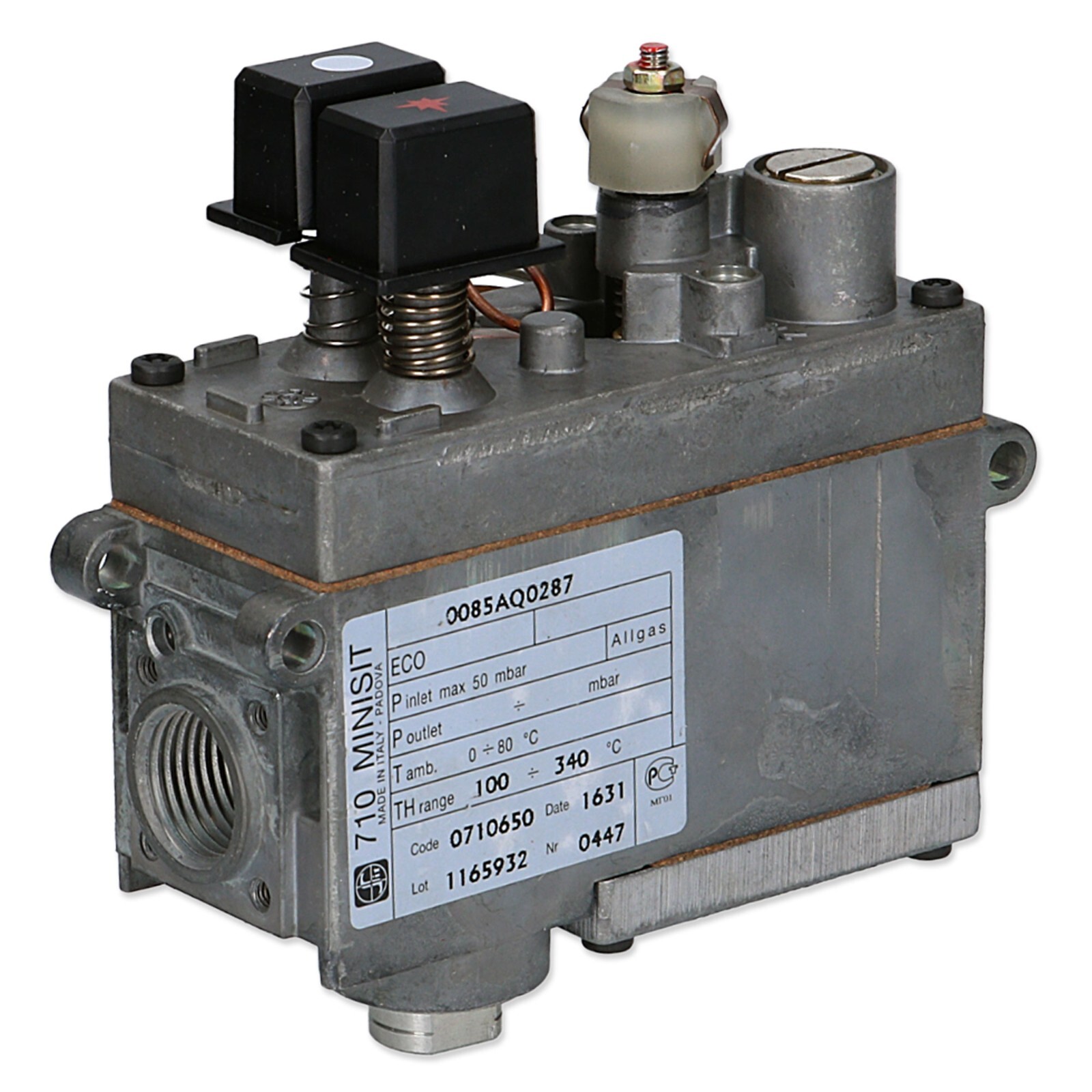 710 MINISIT 0.710.650 OVEN THERMOSTAT GAS VALVE 100-340°C THERMOSTATIC ...