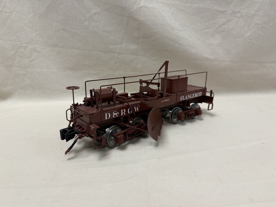 Accucraft - G - D&RGW - Brass Flanger OD Narrow Gauge MOW - Train Ac82 ...