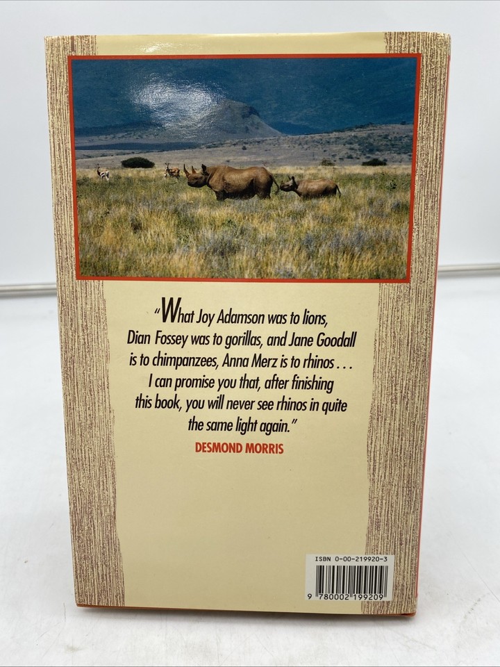 RHINO AT THE BRINK OF EXTINCTION- Signed Anna Merz- English ...