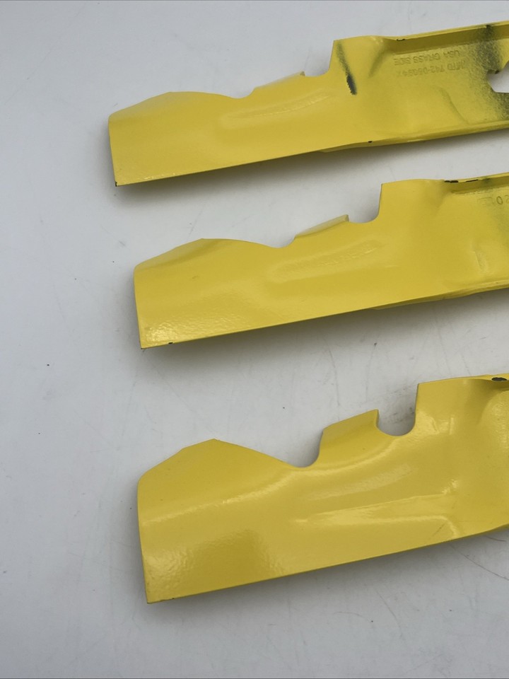 (Pack of 3) MTD 742-05094 Center Hole Pattern Mower Blades | eBay