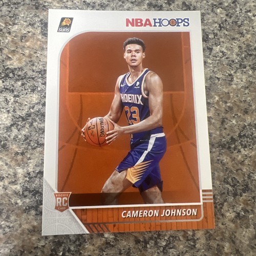 Cameron Johnson 2019-20 NBA Hoops #208 (RC) PITT UNC MINN Suns Brooklyn ...