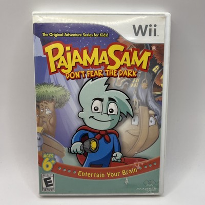 Pajama Sam: Don't Fear the Dark (Nintendo Wii, 2008 ) w/ Manual Tested ...