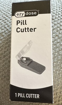 EZY DOSE Pill Cutter Splitter Cuts Pills Vitamins Tablets Stainless ...