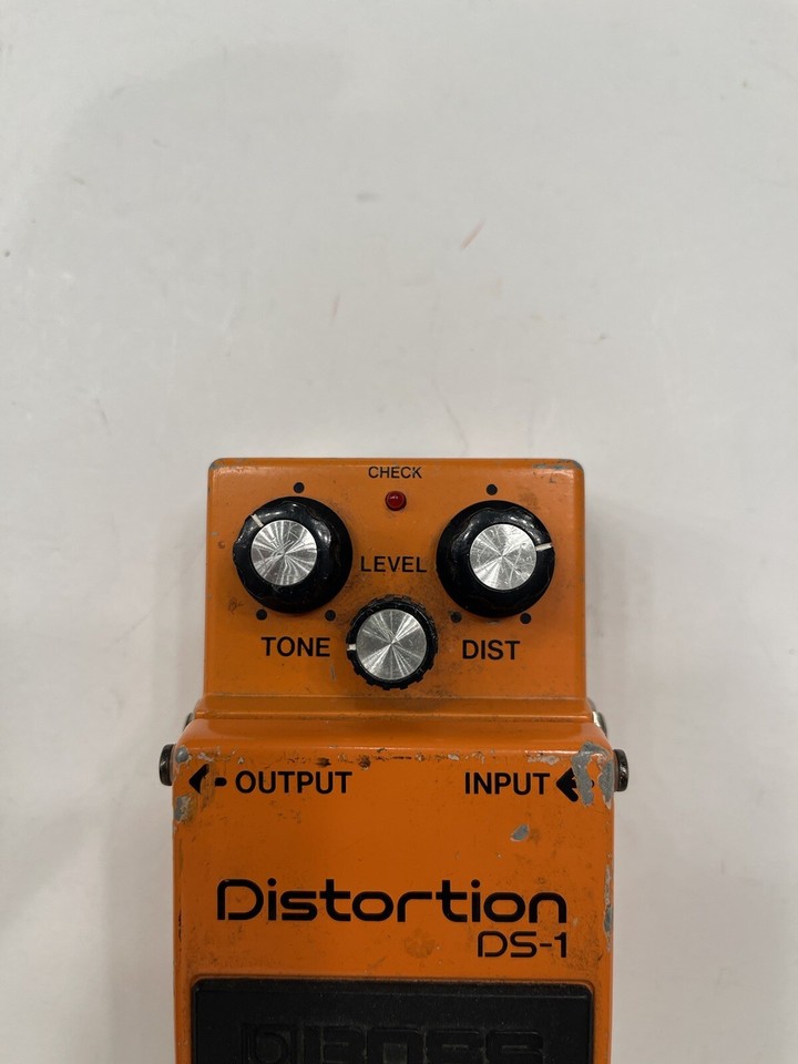 Boss Roland DS-1 Distortion Vintage 1985 ACA Guitar Effect Pedal MIJ ...