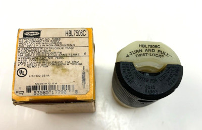 Receptacles & Outlets - 125V Twist Lock