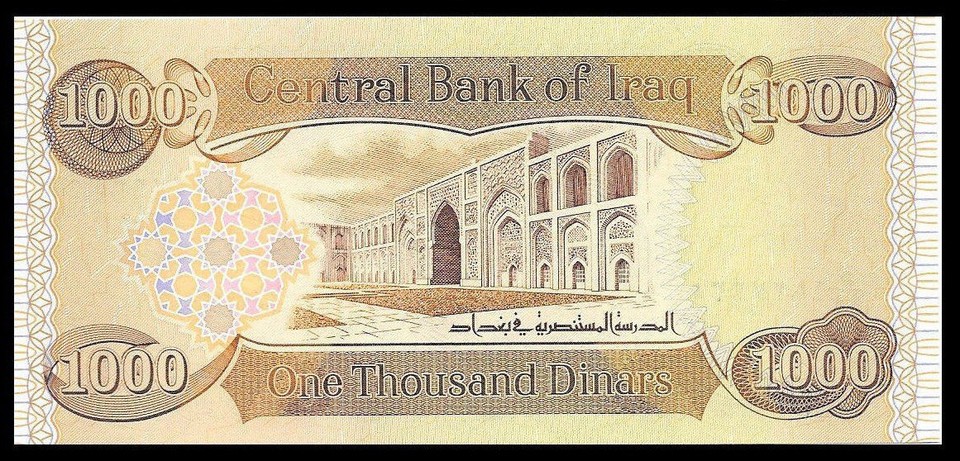 1000 IRAQI DINAR And Receive A 10000 Vietnamese Dong Foreign Currency ...