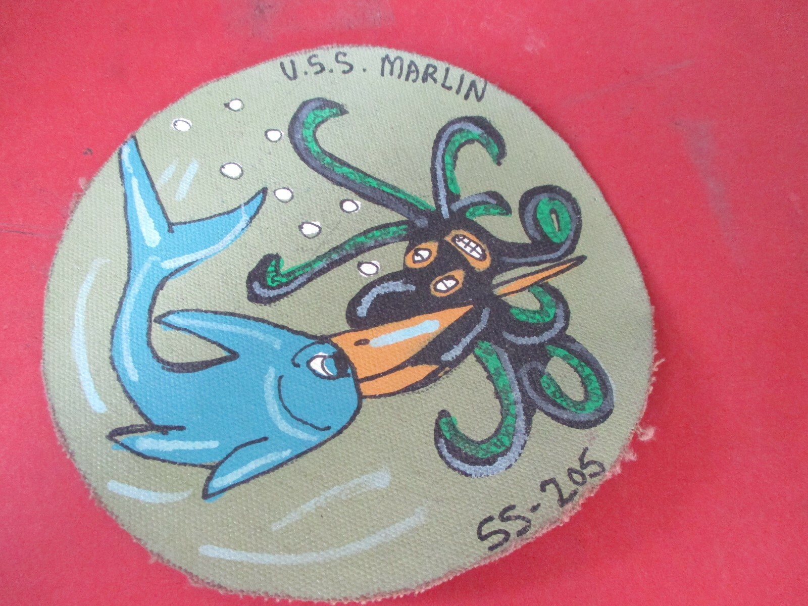 WWII USN SHIP DESIGN USS MARLIN SS-205 SUBMARINE JACKET PATCH | eBay