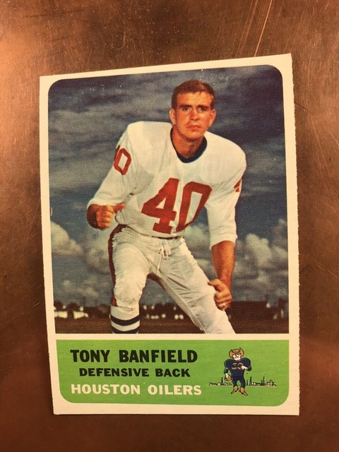 1962 Fleer - #51 Tony Banfield for sale online | eBay