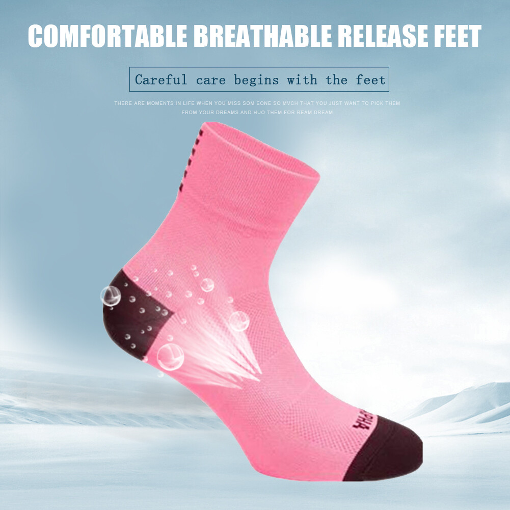 Sport Cycling Socks Comfortable Men Women Running Breathable Socks ...