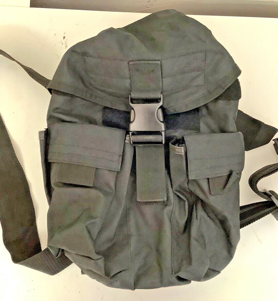 MSA Millennium Full Face Mask CBRN Riot Control Size Medium w/ Backpack ...