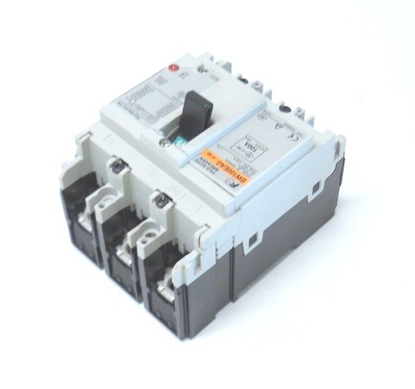 Fuji BW100EAG-3P100 100A AC/DC Circuit Breaker - Gray for sale online ...