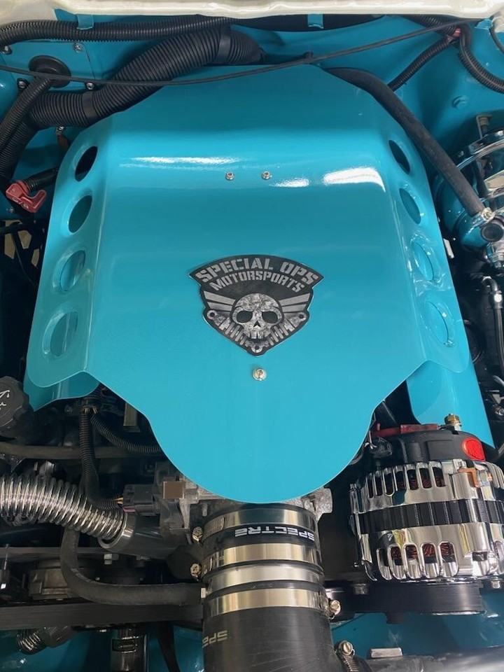 TBSS CUSTOM LS ENGINE COVER GEN 4, 5.3 , 6.0, truck intake TRAIL BLAZER ...