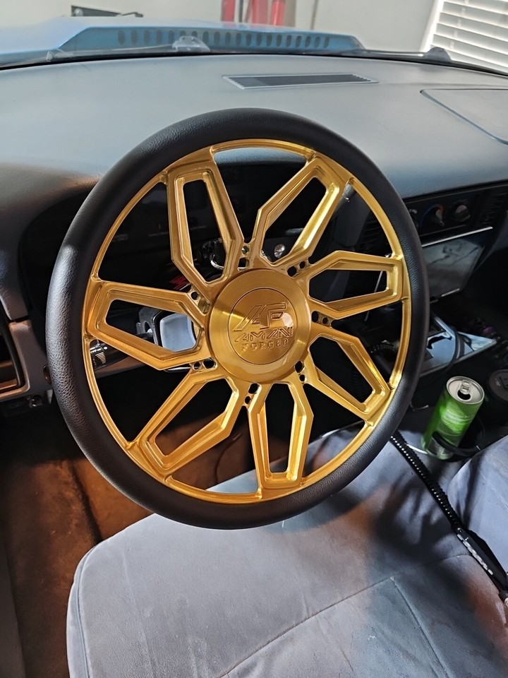 26"Amani Forged Apollo Rose Gold Brushed & Chrome Staggered 5x5 ...