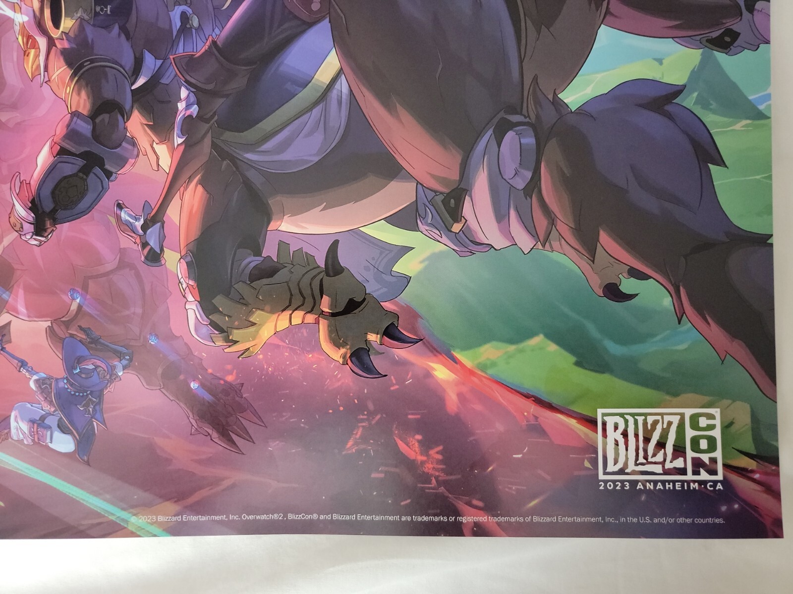 EXCLUSIVE Blizzcon 2023 Overwatch 2 Poster Blizzard Entertainment | eBay