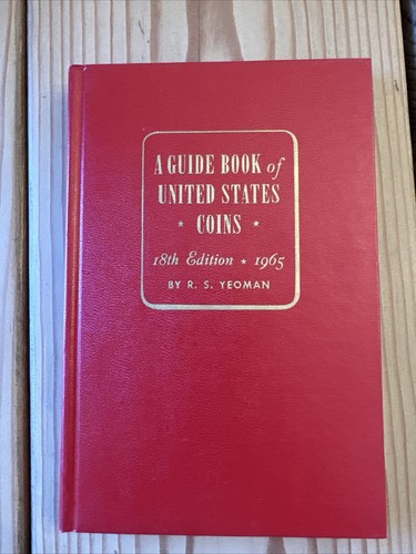 1965 Red Book A Guide Book of United States Coins Price Guide 18th ...