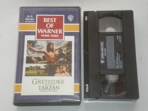 GREYSTOKE LA LEGENDE DE TARZAN (christophe lambert) VHS(cassette vidéo ...