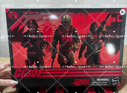 G.I. JOE Classified Series 6" Cobra HISS Fire Team 788 110 Action ...