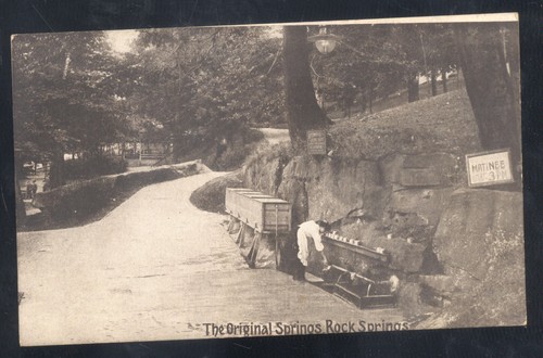 CHESTER WEST VIRGINIA THE ORIGINAL SPRINGS ROCK SPRINGS VINTAGE ...