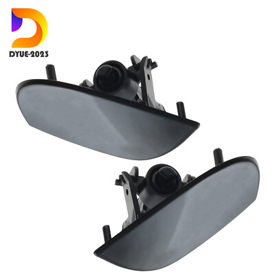 Pair Headlight Washer Spray Nozzle Cover Cap For Porsche Macan 2015 ...