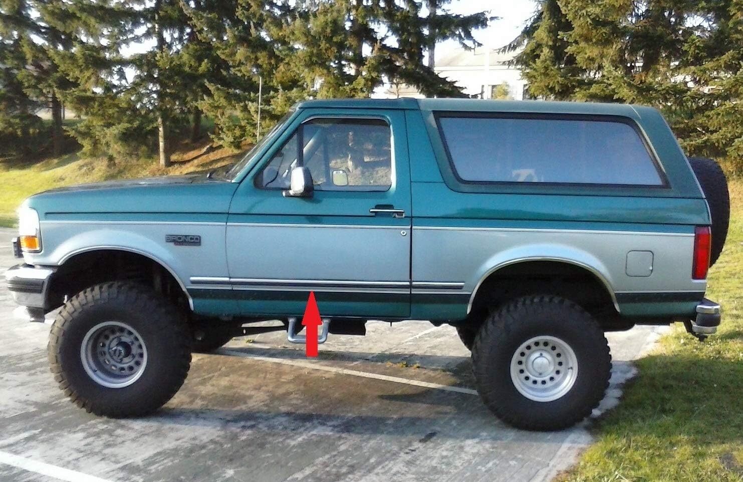 12' Pickup Truck Body Side Molding Trim for Ford F150 F250 F350 Bronco ...