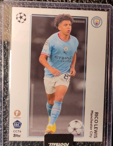 Topps Total Football Rico Lewis Rookie Card RC 1er / 100 PR : 55 | eBay