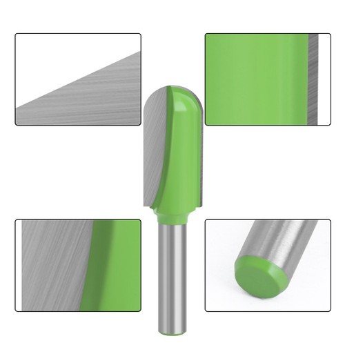 Shear Angles Router Bit Anti Kickback Design Deep Round Bottom High ...