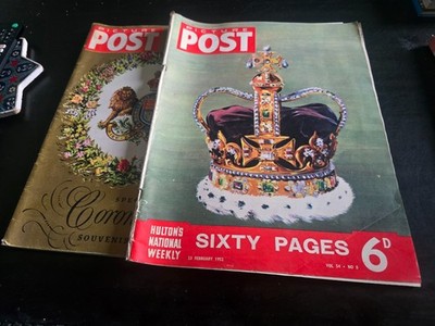 Picture Post X 2 from 23 February 1952 & 6 June 1953 Collectable | eBay UK