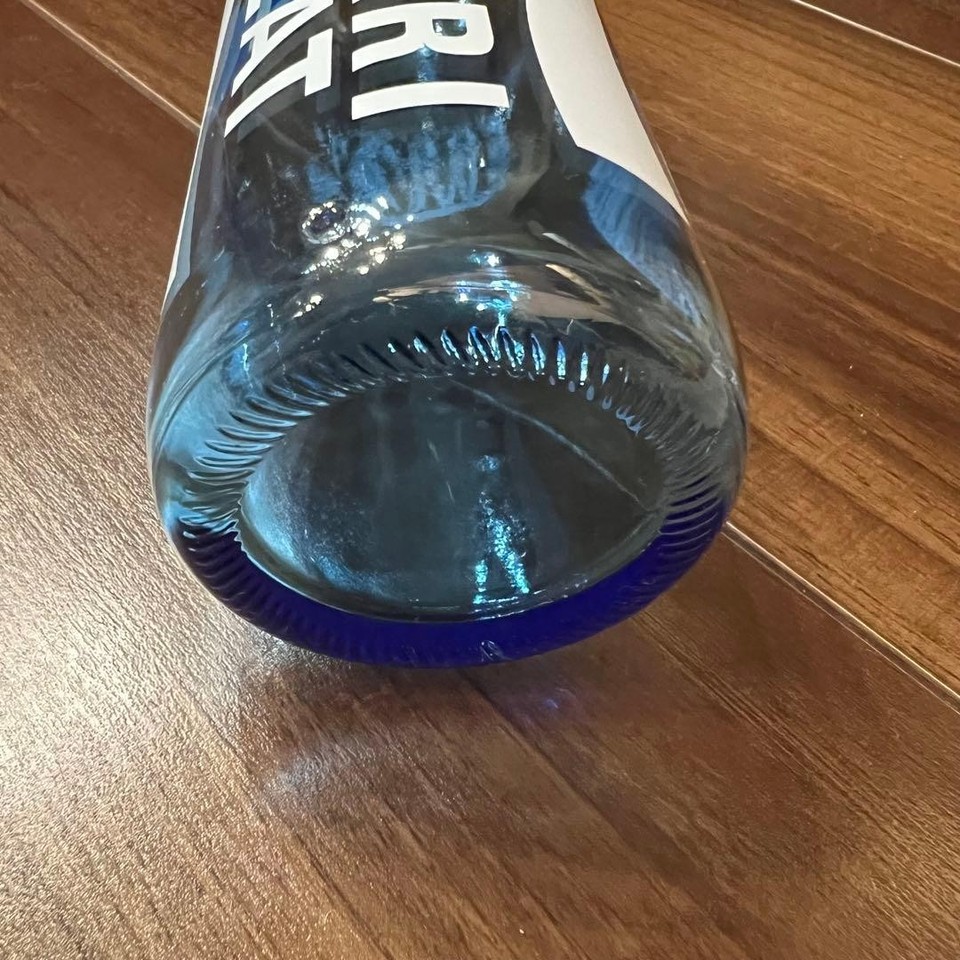 Pocari Sweat Returnable Bottle Used Collectible Blue Label Empty Glass ...