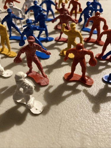 Mixed Lot of 41 Vintage Plastic 1.5" Tall Baseball Player Figures ...