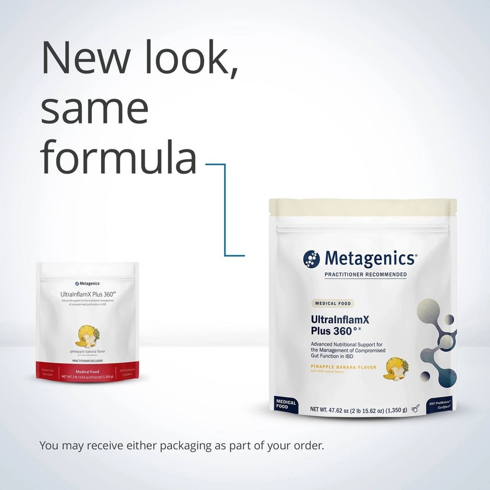 Metagenics UltraInflamX Plus 360° -Pineapple Banana 47.62 oz. 30 Servings. | eBay