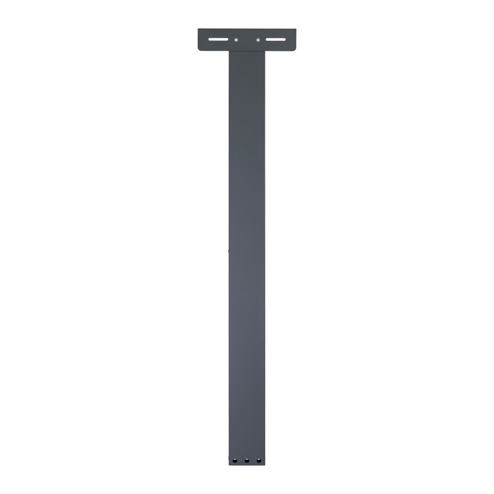 Free Standing Outdoor Post Box Lockable Galvanised Steel - Allux 400 ...
