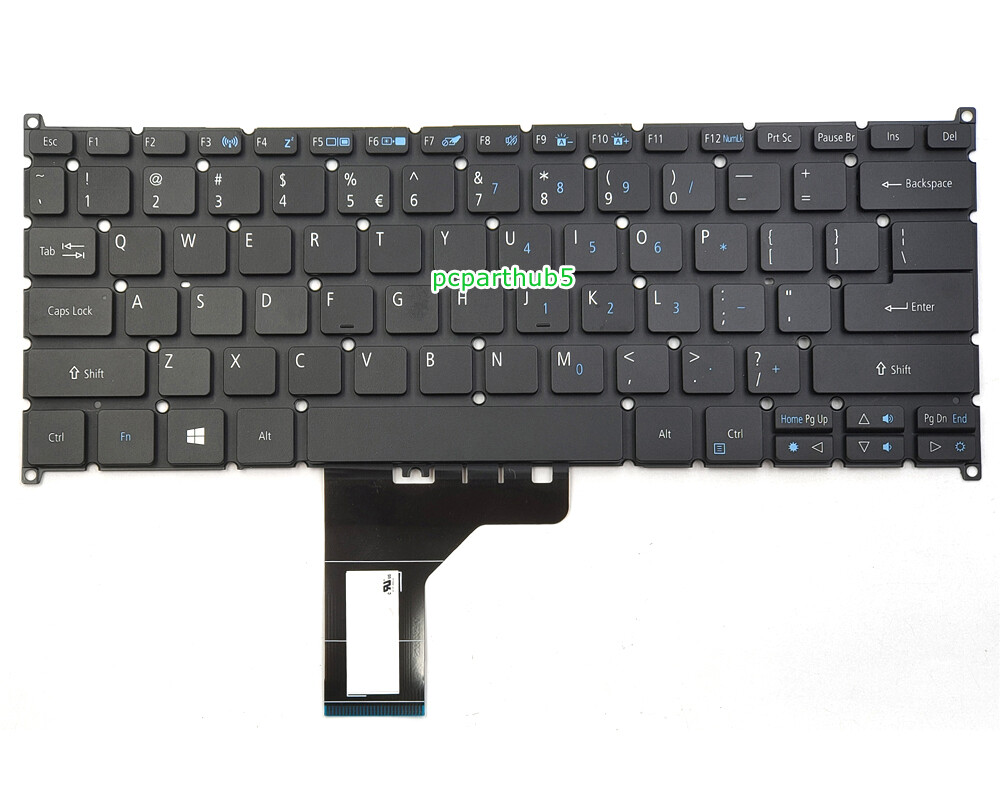 New Acer Spin 5 SP513-51 SP513-51-39YZ SP513-51-7984 Laptop Keyboard US ...