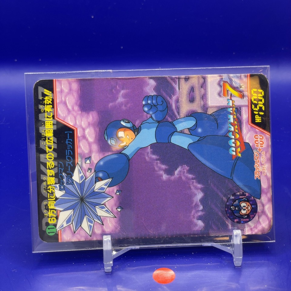 Freeze Cracker - Mega Man 7 Rock Man CG Capcom 1995 Japan #001 | eBay